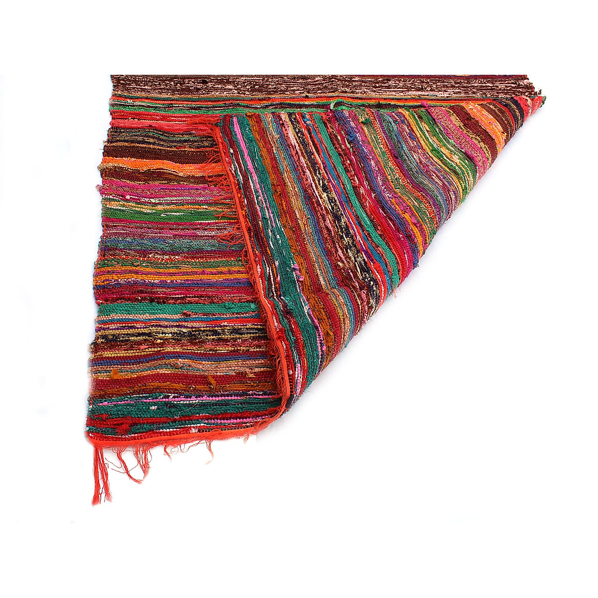 Handmade Braided Chindi Rug, Rag Rug, Area Rug, Carpet Rug, Runner Rug 3x5 Foot, 4x6 Foot, 5x7 Foot, Carpet Rug (4x6 Foot)