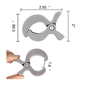 LAPXSNZD 8 Pack Colorful Stroller Clips Pegs to Hook Muslin and Toys Seat Cover Blanket Clips Plastic Universal Clip