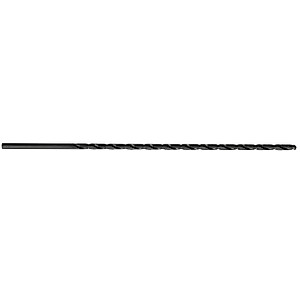 HSS Extra Long Drill Bit, Straight Shank Size: 7/32" x 12"