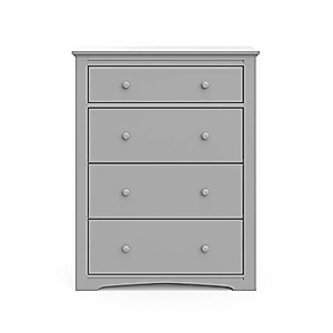 GRACO HADLEY 4 DRAWER CHEST - PEBBLE GRAY