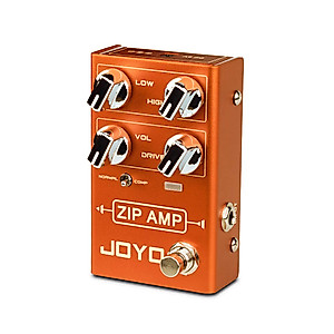 JOYO R-04 ZIP AMP Overdrive Pedal Bundle with JP-06 Noise Blocker Pedal Power Supply