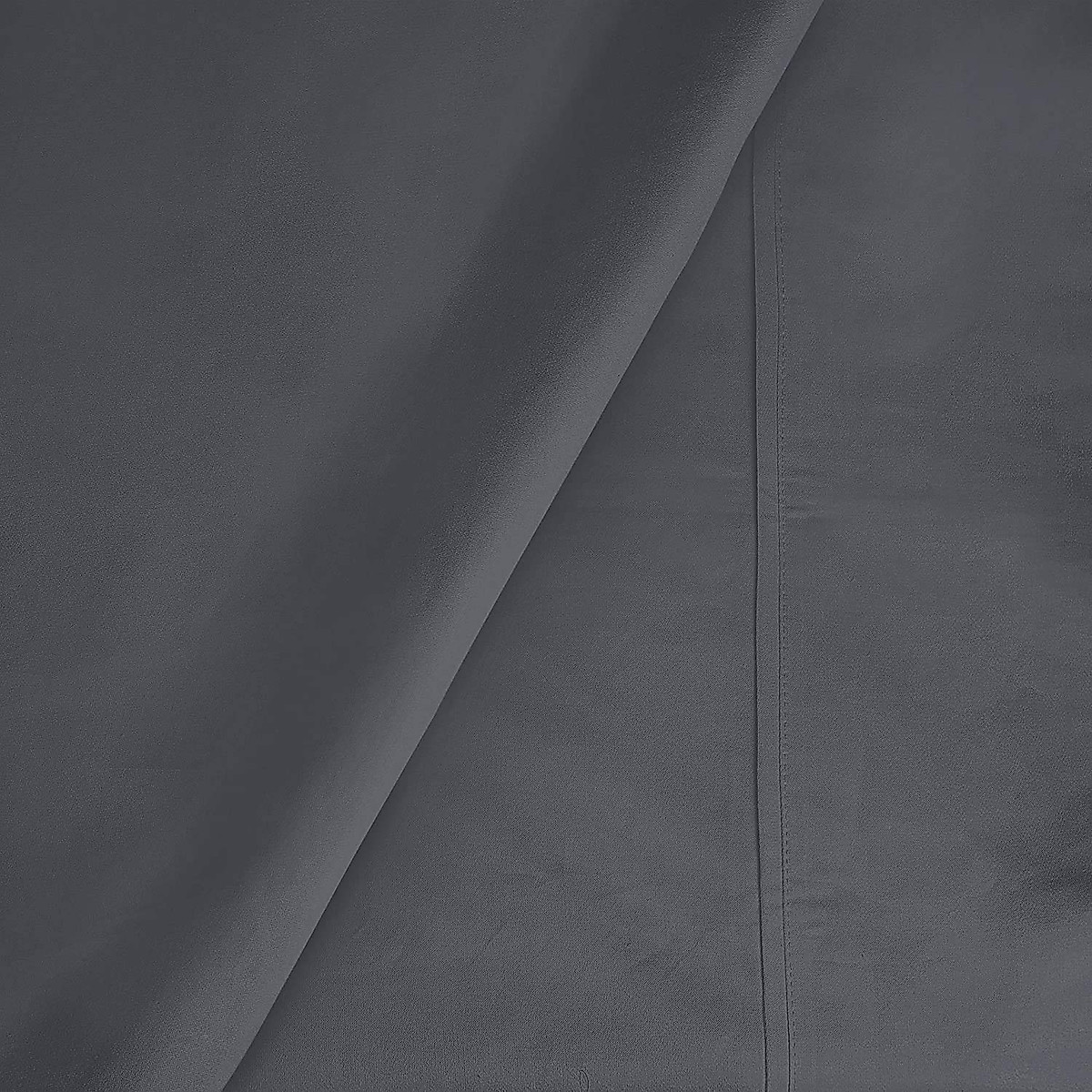 300 Thread Count 100% Cotton Frost Grey Standard Pillowcase Size Sateen Weave Standard Pillowcase Set Highly Breathable, Easy Care, Premium Soft Silky,Oeko Tex Certified