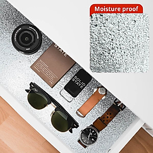HengDu Kitchen Oil Proof Waterproof Sticker Self-Adhesive Backsplash Stickers 15.7X197 in (0.4*5M), Silver Color Aluminum Foil Oil Resistant, Stain Resistant, Heat Resistant, (Silver Orange Texture)