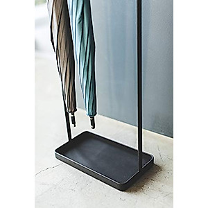 YAMAZAKI home Tower Hanging Umbrella Stand Black