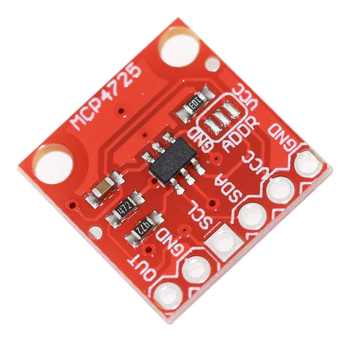 WWZMDiB 2PCS MCP4725 12-bit I2C IIC DAC Development Board Breakout Board Internal EEPROM Storage Settings for Arduino