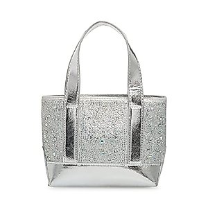 Betsey Johnson Rise and Shine Mini Tote, Silver