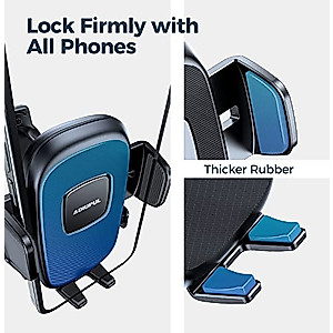 Car Phone Holder Mount, 2022 Upgraded[Gravity Auto-Lock]Car Vent Phone Mount[Thick Case Friendly]Metal Hook Never Fall Universal Cell Phone Automobile Cradles fit for iPhone Samsung All Phones