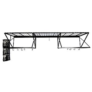 Proslat 60014 ProRack Mega Bundle Wall Mount Storage System, Charcoal Granite, 144" x 28" x 28"