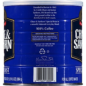 Chase & Sanborn Coffee, Special Roast Ground Coffee, Medium Roast, 30.5 Ounce