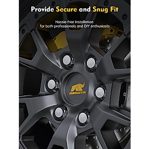 MIKKUPPA M14x2.0 Lug Nuts - Replacement for 2003-2014 Ford F150 Expedition Lincoln Navigator Factory Wheels - 24pcs 13/16 Hex 2 Inch Chrome OEM Factory Style Large Acorn Seat Lug Nuts