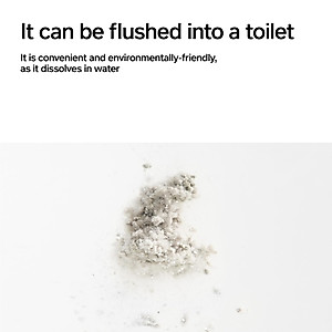 pidan Tofu Cat Litter with Recycled Coffee Grounds,Clumping,Flushable,Ultra Absorbent and Fast Drying, 100% Natural Ingredients Litter,Really Dust-Free,Less Scattering (5.3lb×1bag)