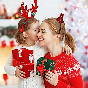 16 Pieces Christmas Fabric Fat Quarters Bundle Christmas Patterned Cotton Fabric Santa Claus Snowman Christmas Tree Print Quilting Fabric Cloth for Christmas Sewing Patchwork DIY Yard (10 x 10 Inch)