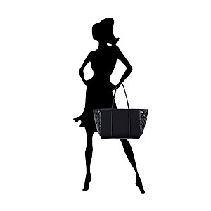 Haute Shore Greyson Noir Mix Neoprene Tote Bag