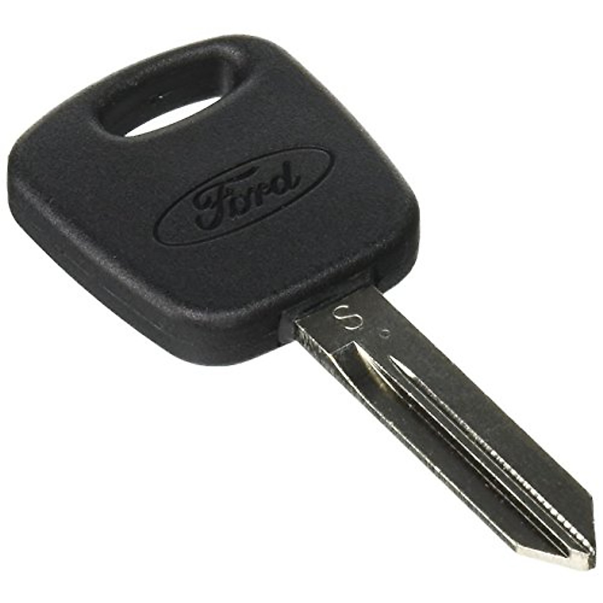 StratTec 597602 H72PT Blank Transponder Ignition Key with Ford Logo for selected Ford, Lincoln & Mercury Vehicles