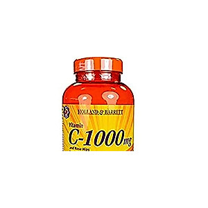 Holland & Barrett Vitamin C with Wild Rose HIPS 250 Caplets 1000mg