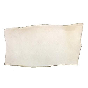 Cowdog Chews Natural Rawhide Chips – Premium Long-Lasting Dog Treats with Thick Cut Beef Hides (5 Lb)