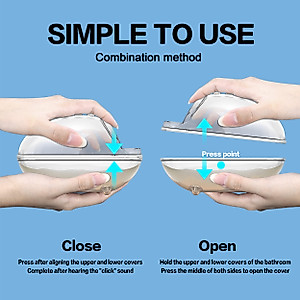 lazYYzal Hamster Bathroom,Hamster Bathtub Box,dust Bath for Hamster,Hamster Sand Bath Container,Hamster Bath,Hamster Bathing Bowl,Transparent Beds,Hamster Bathtub Toilet for Hamster Accessories (S)