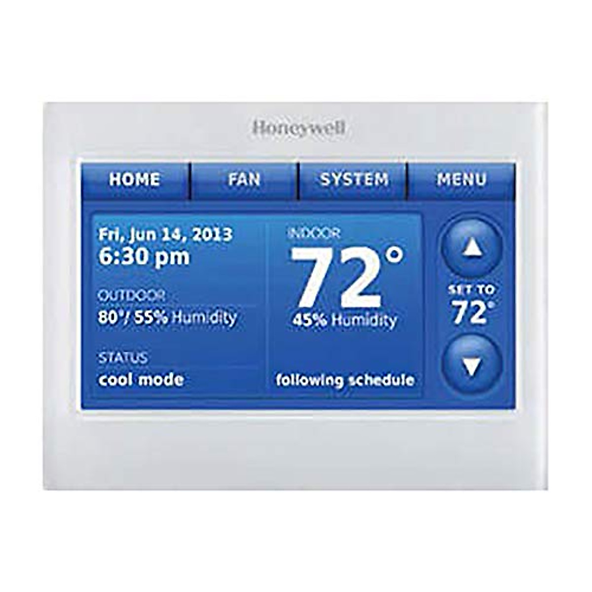 Honeywell THX9421R5021WW Redlink Prestige IAQ Color Touchscreen Thermostat