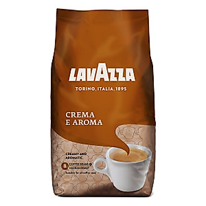 Lavazza Crema E Aroma Coffee Beans, Pack of 6, 6 x 1000g