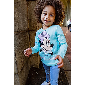 Disney Minnie Mouse Daisy Duck Infant Baby Girls 3 Pack T-Shirts Pink/Yellow/Blue 18 Months