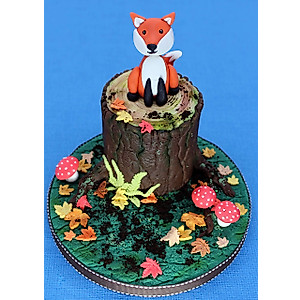 Katy Sue Continuous Tree Bark Silicone Mold for Cake Decorating & Crafts - Size 5.7 inch x 4.8 inch