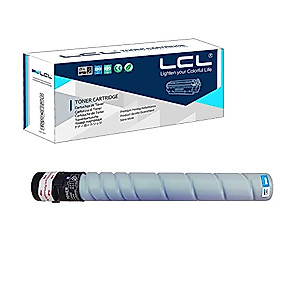 LCL Compatible Toner Cartridge Replacement for Konica Minolta TN321 TN-321 TN321C TN-321C A33K430 High Yield C224 C224e C284 C284e C364 C364e (1-Pack Cyan)