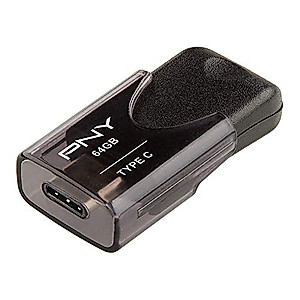 PNY P-FD64GTBAT4TC31-GE Elite Type-C USB Type-C 3.1 Gen 1, Up to 130MB/S, 64 GB