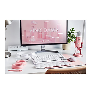 Blue Microphones Yeti USB Microphone Aurora Collection (Pink Dawn) Bundle with Pop Filter (2 Items)