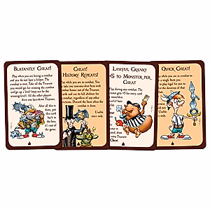 Steve Jackson Games Munchkin Cheats Card Game (Mini-Expansion) | 30 Cards | Card Game for Adults, Kids, & Family | Fantasy Adventure Roleplaying Game | Ages 10+ | 3-6 Players | Avg Play Time 120 Min