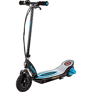 Razor Power Core E100 Electric Scooter for Kids Ages 8+ - 100w Hub Motor, 8" Pneumatic Tire, Up to 11 mph and 60 min Ride Time, For Riders up to 120 lbs