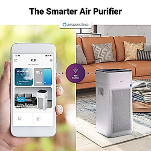 Winix XLC Dual 4-Stage True HEPA Air Purifier with WiFi & PlasmaWave Technology, 620 sq ft