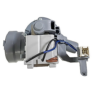 IEXCAUW OEM W10425238 Washer Water Pump Compatible with Whirlpool, Maytag, Amana Washing Machine, Replaces WPW10605427, WPW10425238, AP6023357, PS11756700(Fits Models: 7MW, NFW, WFW, CFW And More)