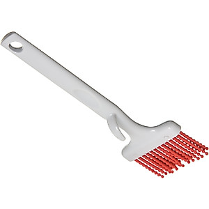 SPARTA 4040505 Silicone Basting Brush With Red Bristles, 3 Inches, Red