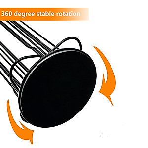 Meelio Nespresso Vertuo Pod Holder Carousel Stand for Nespresso Vertuo, Nespresso Vertuo Pod Organizer with Extra Space for Coffee Mate Silent Rolling (28 Capsules)