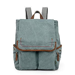 Atona Canvas Backpack (Teal)