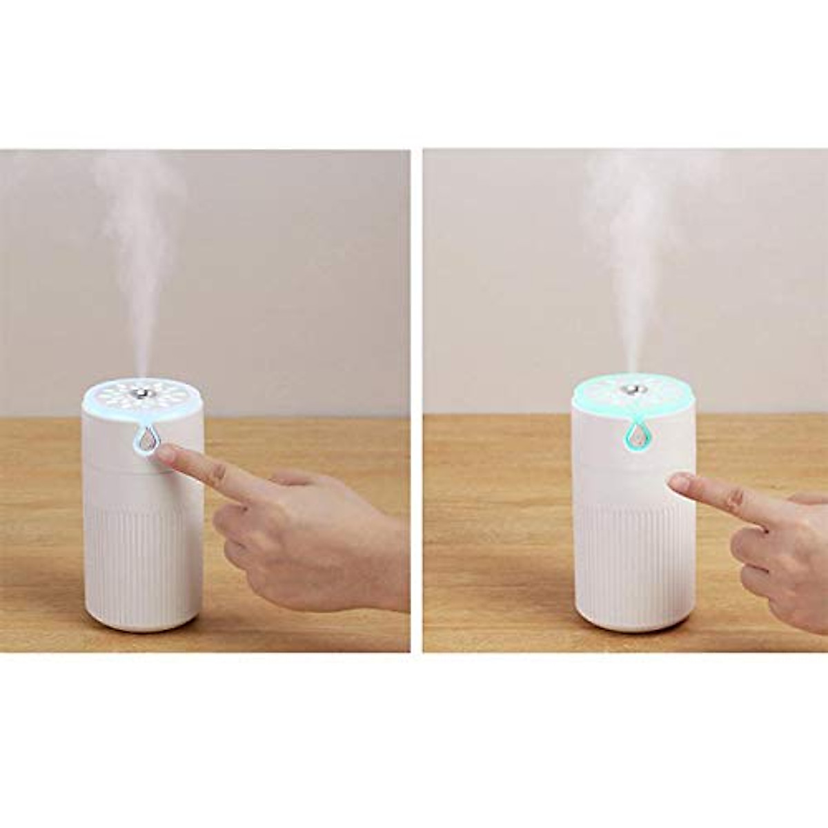 LEIGONG Desktop Portable Mini Air Purifier, Remove 99.97% Smoke Dust,Secondhand Smoke, Multipurpose Air Cleaner for Home, Bedroom, Office Car(Pink)