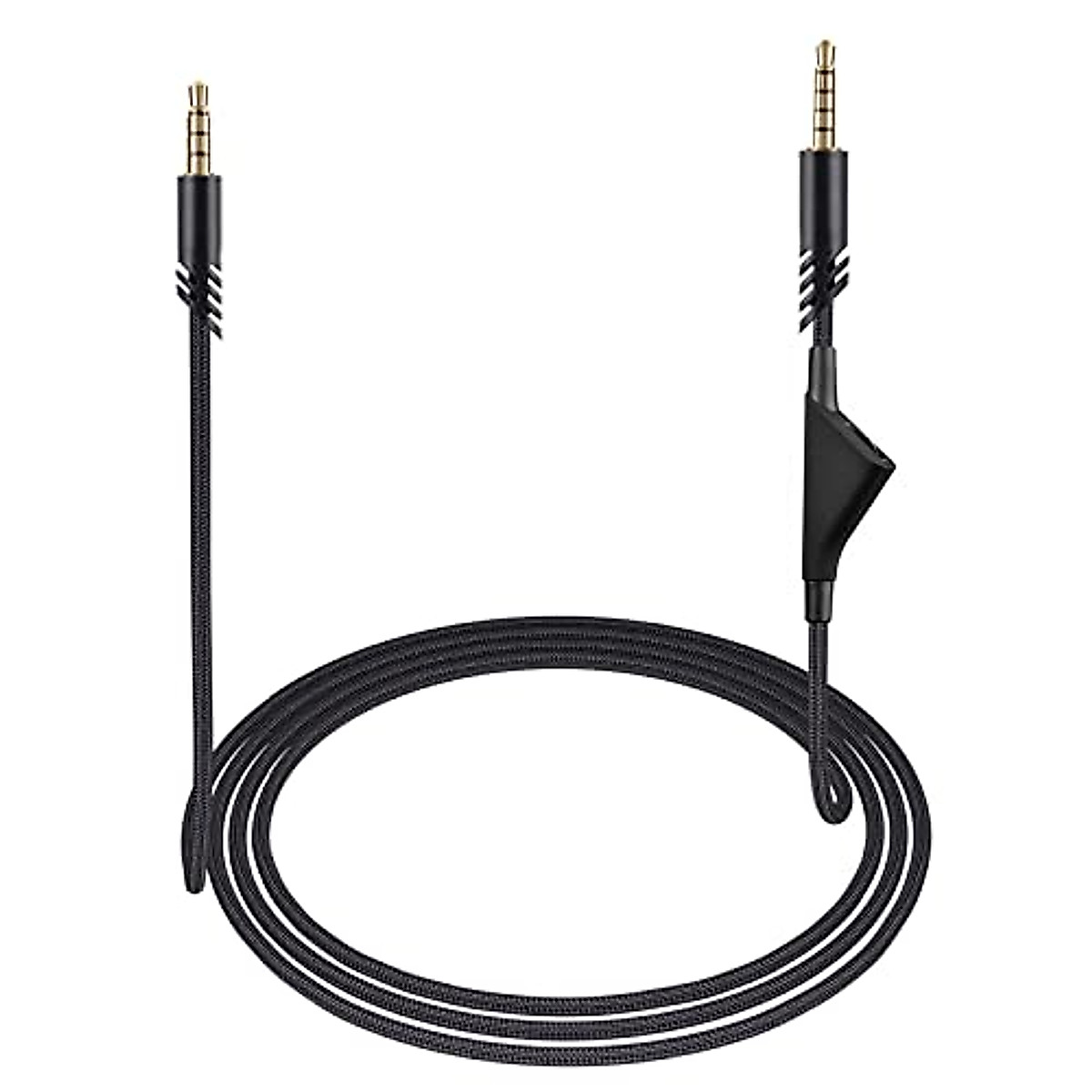 weishan A40 Cord Replacement for Astro A10 A40 TR Gaming Headsets, 3.5mm(1/8") Braided Detachable Audio Cable with Inline Volume Control, 6ft Long