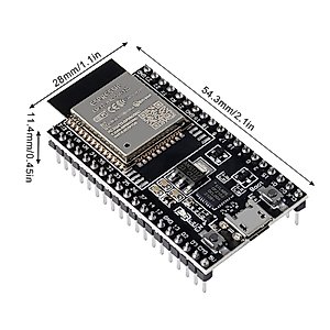 Alinan 4pcs ESP32-DevKitC Core Board ESP32 Development Board ESP32-WROOM-32D WiFi Bluetooth Development Board for Arduino IDE(ESP32-WROOM-32D)