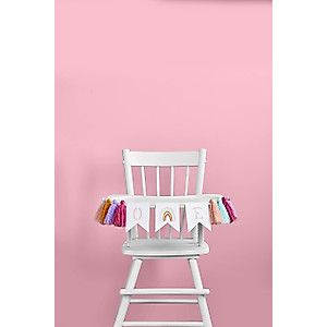 Mud Pie Children's First Birthday Banner, Pink