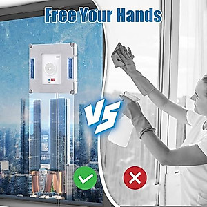 6Pcs Washable Mop Pads Replacement for Ecovacs Winbot W1/W1 Pro/W2/W2 Omni Window Vacuum Cleaner Spare Parts Mop Cloth