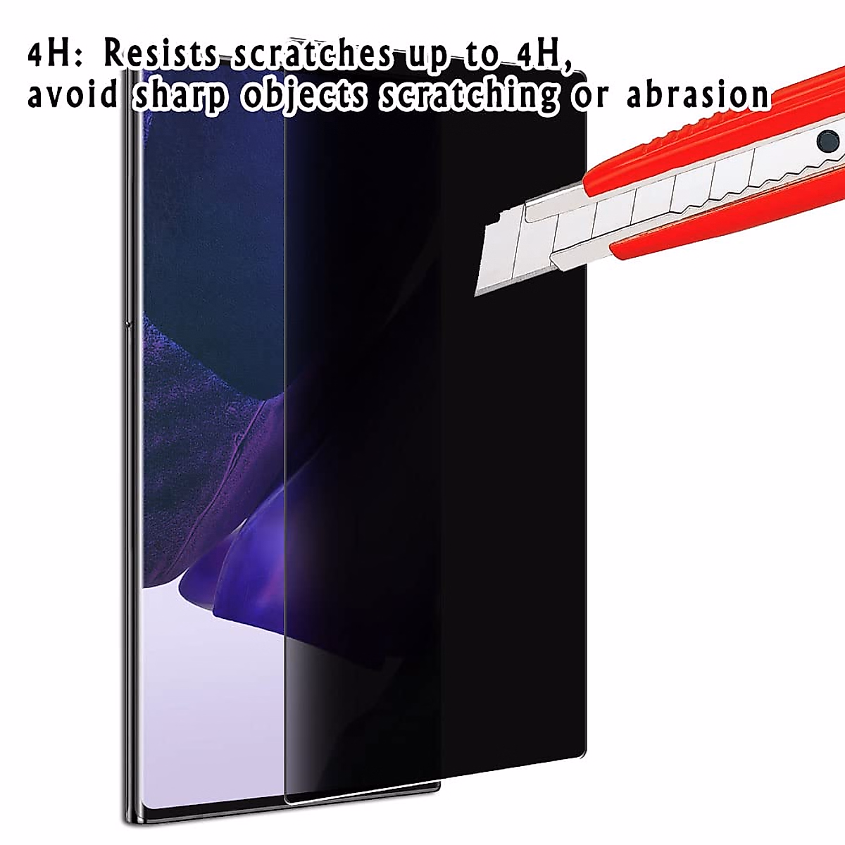 Vaxson Privacy Screen Protector, compatible with Ecobee3 Lite/Ecobee 3 Lite Anti Spy Film Protectors Sticker [ Not Tempered Glass ]