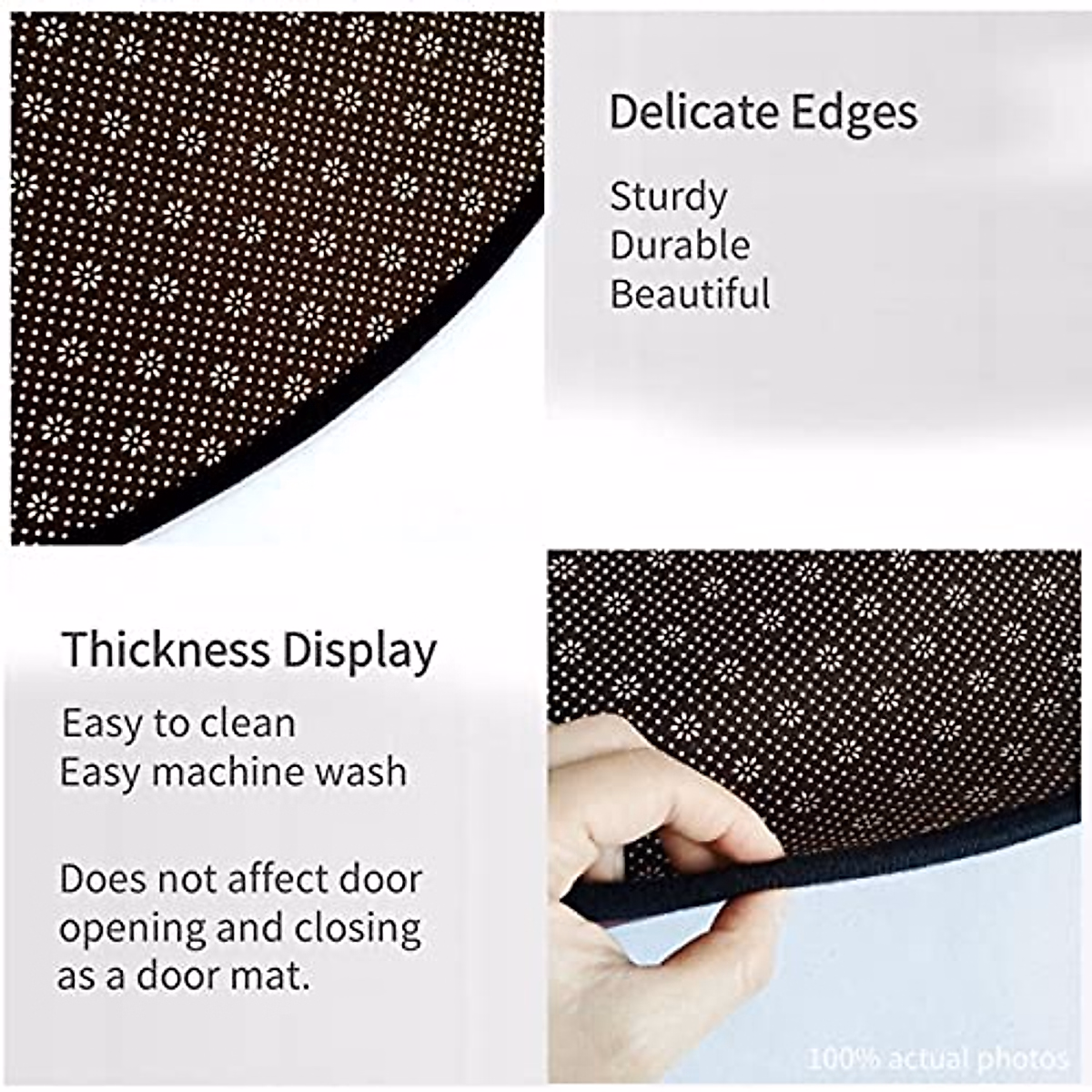 Livingart Emerald Gold Floral Modern Area Rugs for Livingroom Bedroom Green Contemporary Style Warmhouse Carpets Soft Velvet Non-Sheading Floorcovers Indoor Runner Rugs Office Diningroom Rugs 5x8ft