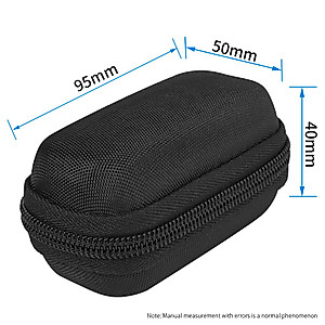Portable Hard EVA Storage Bag for Sony WF-1000XM4 WF-1000XM5, Earbuds Protect Box XM4 Headphone Travel Carrying Case
