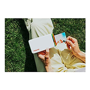 Polaroid Originals Hi-Print Bluetooth Photo Printer Bundle with Cartridge (2-Pack) and Film Kit with Acrylic Frames, Hanging Frames, and Stationery Storage Box (4 Items)