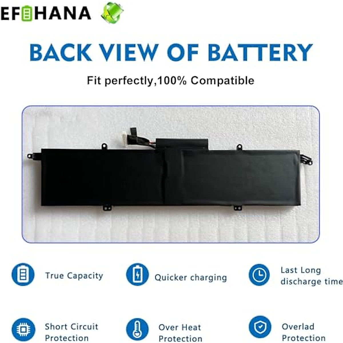C41N1908 Laptop Battery Replace for Asus ROG Zephyrus G14 GA401IU GA401IH GA401IV GA401IHR GA401 GA401II GA401QC GA401QH GA401QM GA401QE Series 0B200-03610000 0B200-03610100 C41PQ05 4ICP4/59/134