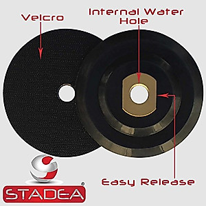 Diamond Polishing Pads 4" inch Wet/Dry Set of 11+1 Backer Pad Best Value Granite Concrete