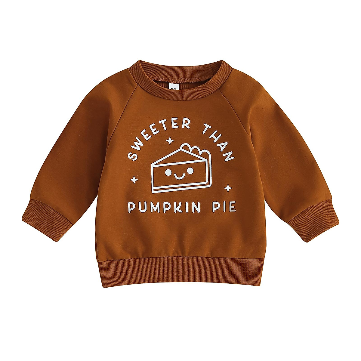 BULINGNA Toddler Baby Girl Boy Thanksgiving Sweatshirt Pumpkin Letters Print Long Sleeve Pullover Tops Fall Outfit (A, 18-24 Months)