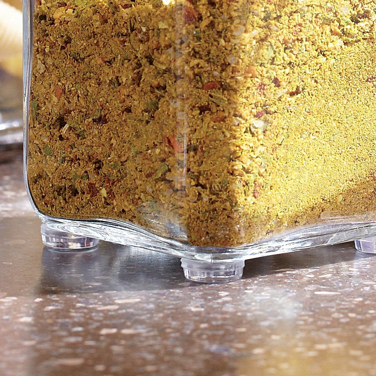 Soft Touch 1/2" Round Self Stick Cabinet Bumper Pads to Dampen Sound and Protect Surfaces, 12 Pack, Clear, 12 Count