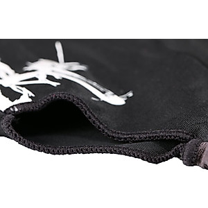 Man Woman Elastic 3 Fingers Show Gloves for Billiard Shooters Carom Pool Snooker Cue Sport - Wear on The Right or Left Hand 1PCS (Gray, L)