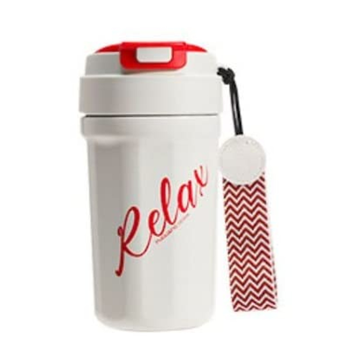 Retro Insulated Coffee Travel Mug Venti 600ml 20oz Ceramic Lined